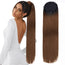 Synthetic Long Straight Drawstring Ponytails - HairNjoy